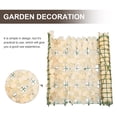 BESTYASH Artificial Flower Fence Screen for Garden Balcony Privacy Faux ...