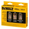 DEWALT Drill and Drive Set, Quick Change Mechanism, 8 Pieces, Black ...