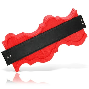 Contour Gauge Profile Tool with Lock, EFFLIFE 10 Inch Irregular Shape ...