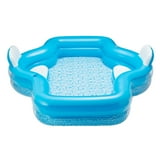 Free Shipping! Bluescape Inflatable Family Swimming Pool with 2 Seats ...