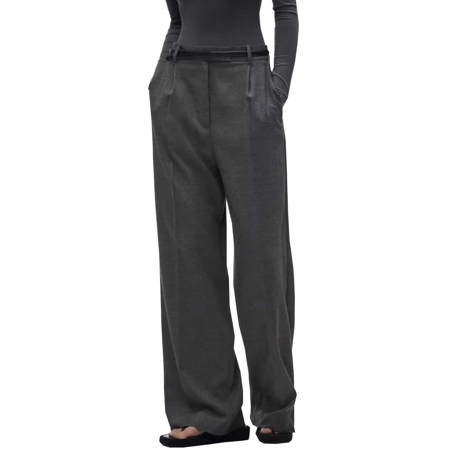 Click here for Aherbiu Dress Pants For Women High Waisted Straigh... prices