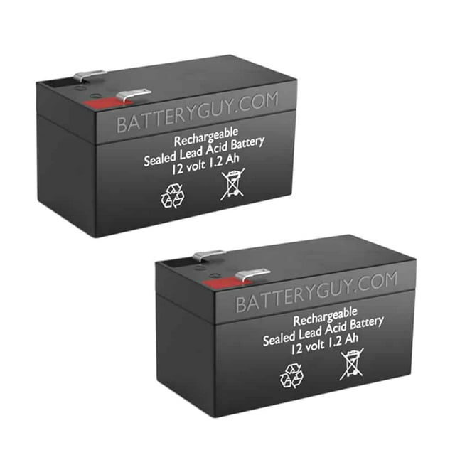 BatteryGuy 12V 1.2AH SLA Replacement Battery for Transmotion Medical ...