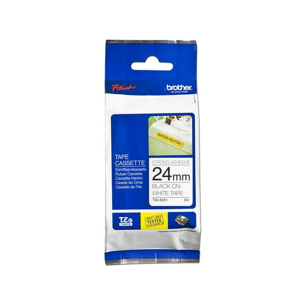 Cinta de Impresión Brother TZES251 Negra 24mm | Walmart en línea