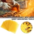 10Pcs Natural Beeswax Sheets Honeycomb Sheet Hive Cell Frame Wax ...