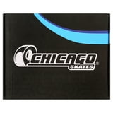 Chicago Boys' Quad Roller Skates Black/Red/Blue Sidewalk Skates, Size ...