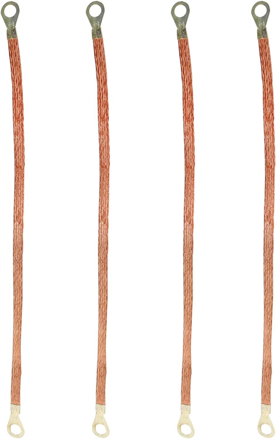 Braided Engine Ground Strap,Pure Copper Car Grounding Kit with 3/16 ...