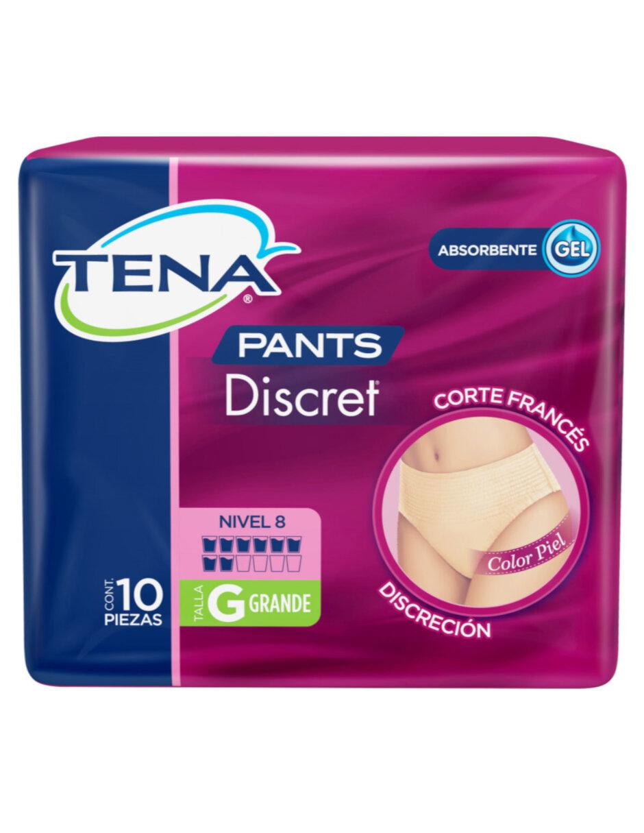 Pack de 6 Pañal para Adulto Tena Calzon Discreta Gde 10 pzas Tena ...