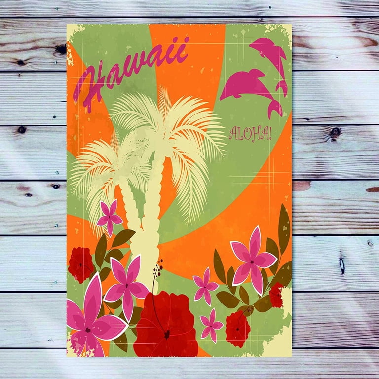 Vintage Hawaiian Background