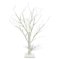 Pre-Lit White Wire 18" Tabletop Tree with Set of 10 Valentine's Day ...