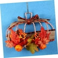 Hobeauty Halloween Wreath Frame Diy Pumpkin Wreath Frame Autumn Harvest ...