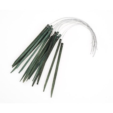 Darice Green Wood Floral Picks With Wire, Green, 375 Pieces - Walmart ...