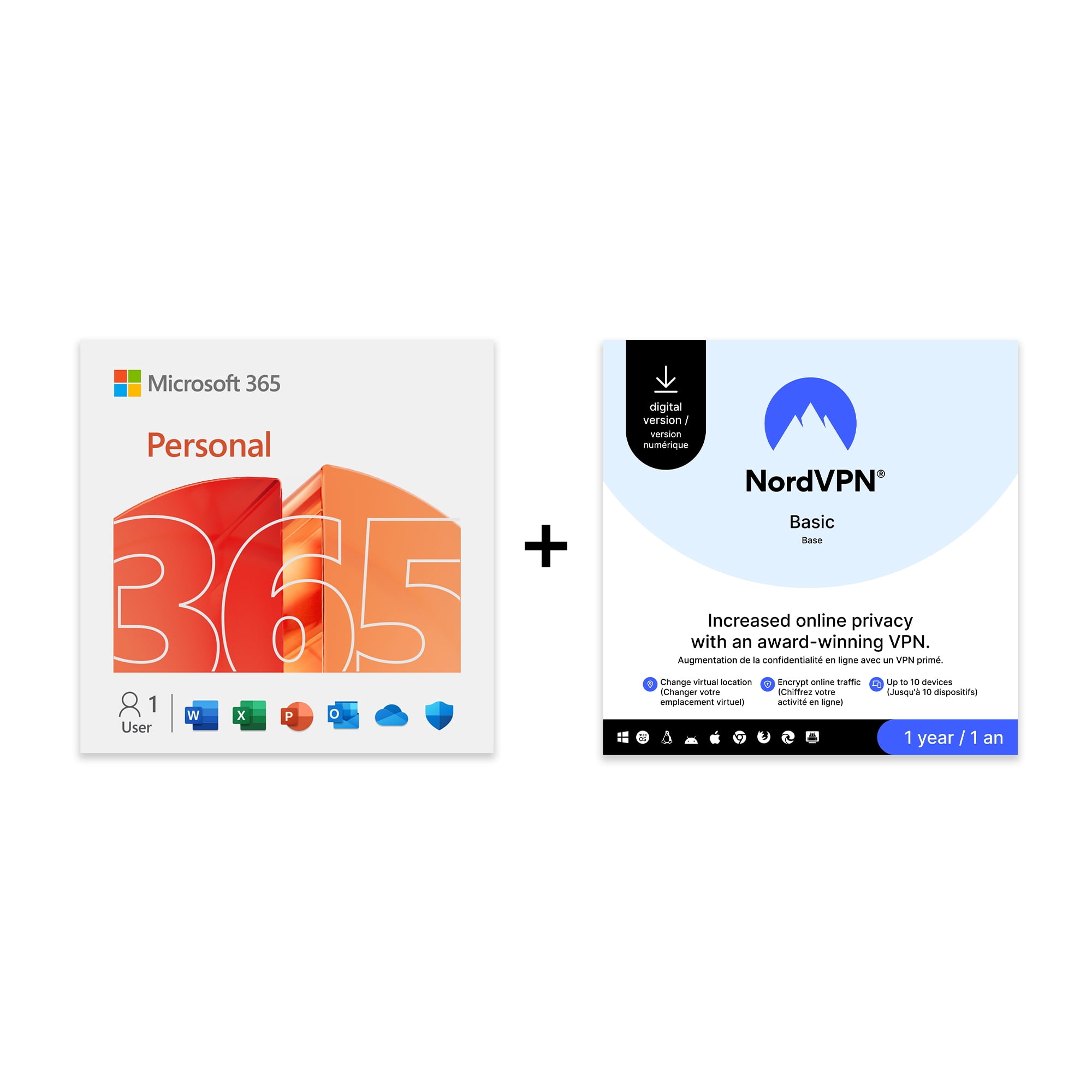 Click here for Microsoft 365 Personal 12-Mos + Nordvpn Basic Vpn... prices