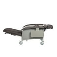 Drive Medical Clinic Care Geri Chair with Wheels, Reclinable, Chocolate ...