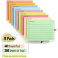 Mr. Pen- Stationery Sticky Notes, 3"x4", 9 Pads, 360 Sheets, Assorted ...