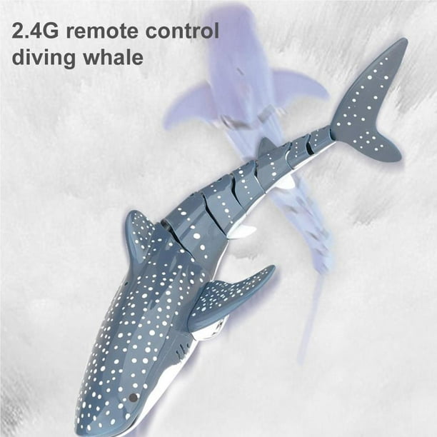 2.4G Remote Control Whale Toy Electric Remote Control Water Toy High ...