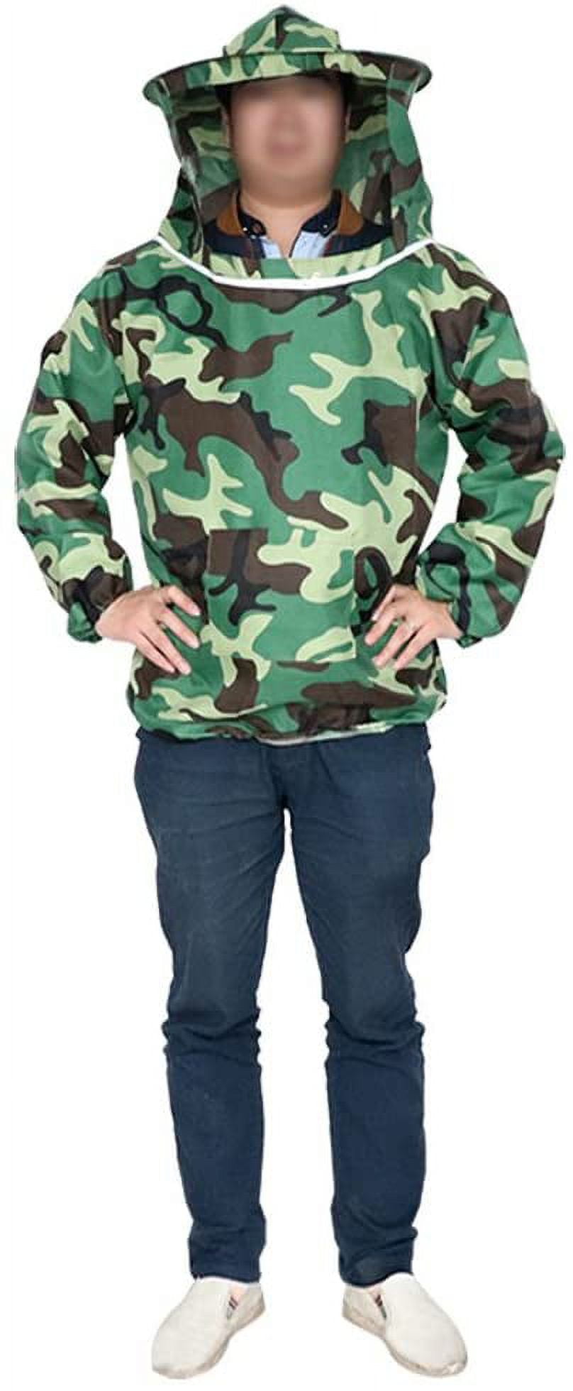Chaqueta de apicultura de camuflaje, velo, bata, sombrero, equipo, bata, equipo de apicultura ...