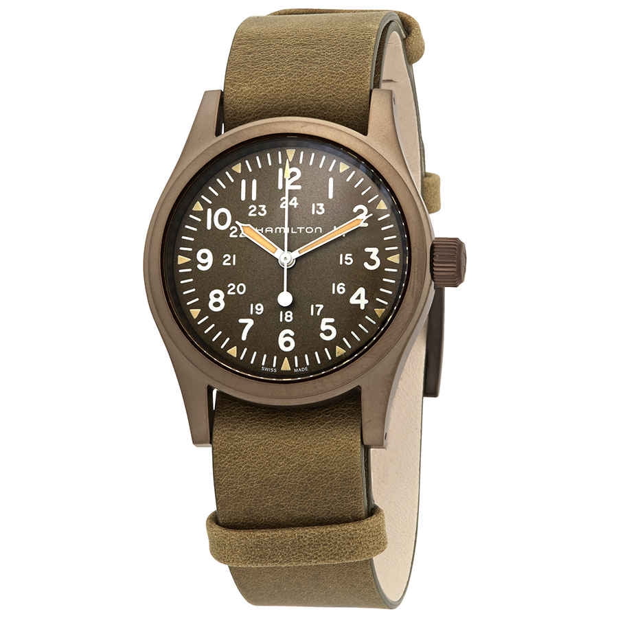 Hamilton Khaki Field Mechanical Men's Watch H69449861 - Walmart.com