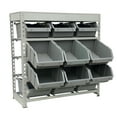 King's Rack 4-Tier Metal Organizer Shelf Unit: Strong, Stackable Garage ...