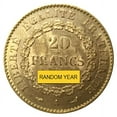 20 Francs Gold Coin, .1867 oz AGW, Abrasions, Random Year, Random Design, Paris Mint - Walmart.com