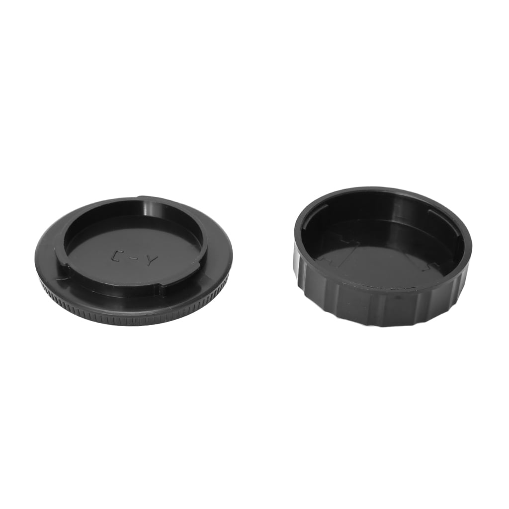 Buy CHAOMA Front Body Cap & Rear Lens Cap Replacement for Contax Yashica C/Y Mount DSLR SLR ...