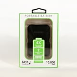 Powertek Liquipel Power Bank 10K, Compact Black - Walmart.com