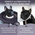 Dog Recovery Collar, Waterproof Soft Dog Cone After Surgery, Comfy ...