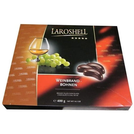 Laroshell Weinbrand Bohnen, 400g (Brandy Filled Chocolates) - Walmart ...