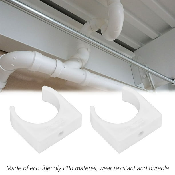Pipe Clamp Set Plastic Pipe Clamp PPR PVC Pipe Clamp, Water Pipe Clamp ...