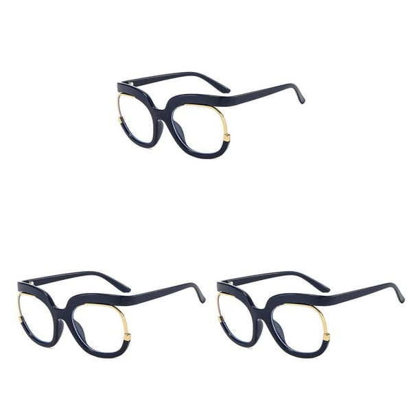 pitrice 1/2/3/5 Glasses Fashion Leopard Print Eyeglasses Colorful Large ...