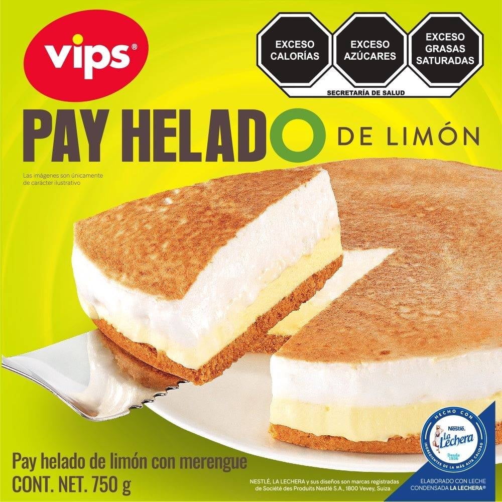 Pay helado Vips La Lechera de limón 750 g | Walmart en línea