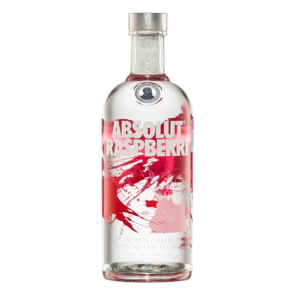 Pack de 6 Vodka Absolut Raspberri 750 ml | Walmart en línea