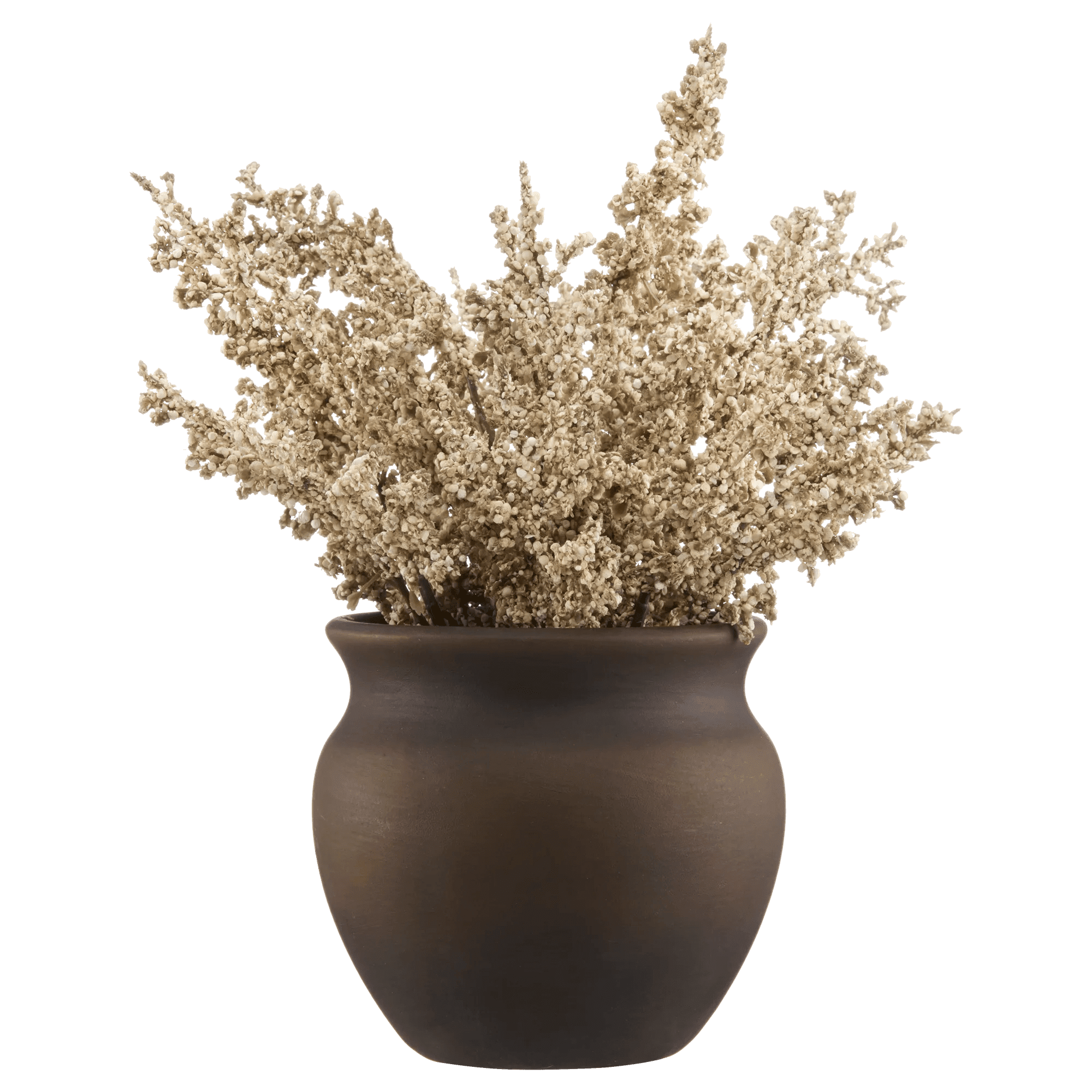 Bouclair Lover Grass Ceram Pot 20x25 Brown - Walmart.ca