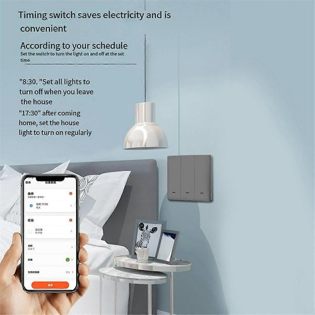 Tuya Smart Switch Wifi and Rf Radio Frequency Smart Switch Zero Fire ...