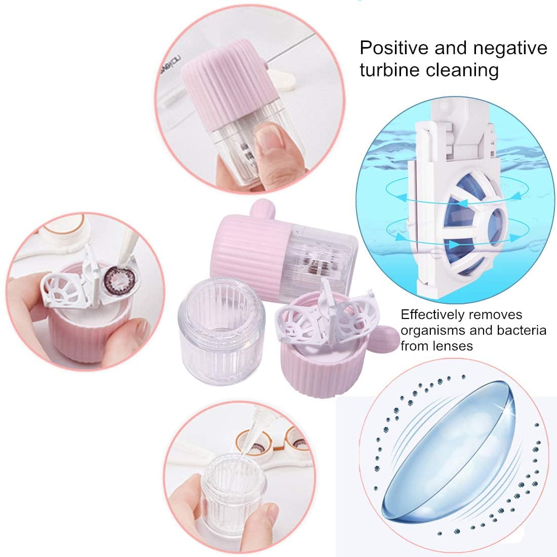 Buy Portable Contact Lens Cleaner Machine - Contact Lens Washer with ...