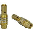 MB15 15AK Contact Tip M6 & Tips Holder Difuser & Shield cup & Torch Neck MIG Welding Torch (M6 ...