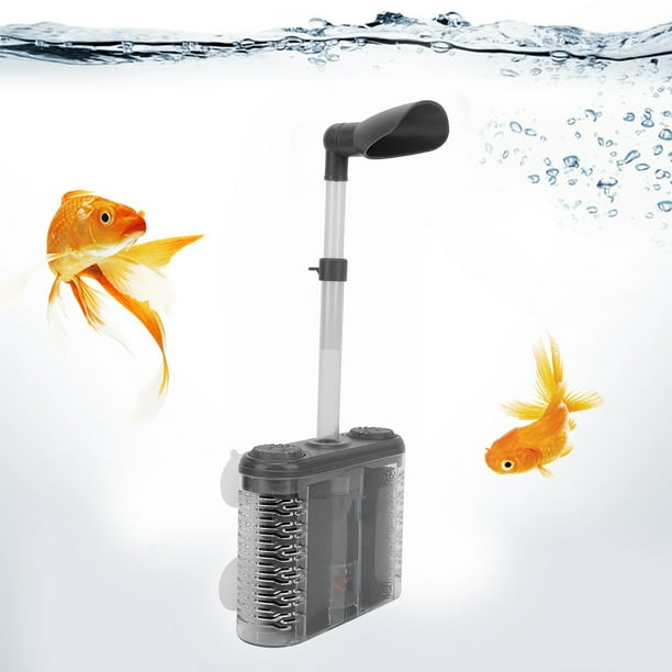 ANGGREK ZY‑Y08 Aquarium Air Lifting Internal Filter Wall Mounted ...