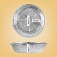 9'' Inch Round Tin Foil Pans Disposable Aluminum, Freezer & Oven Safe ...