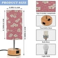Touch-Control 3-Color Desk Lamp with Plug – Energy-Saving LED + 3 ...