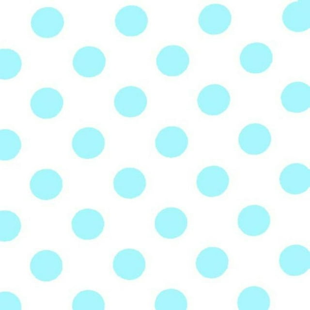 Blue Dots Table Cover - Plastic - Rectangle - 54in. x 108in. - 1 Piece ...