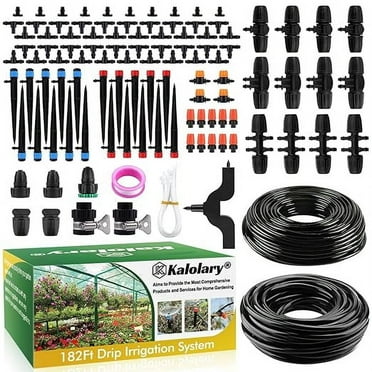 230FT Quick-Connect Drip Irrigation System Kit, Automatic Garden ...