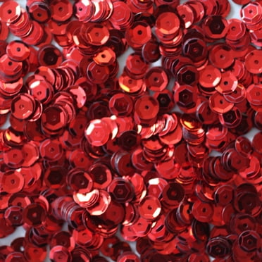 Crystal Clear Sequins 6mm Transparent See-Thru Made in USA - Walmart.com