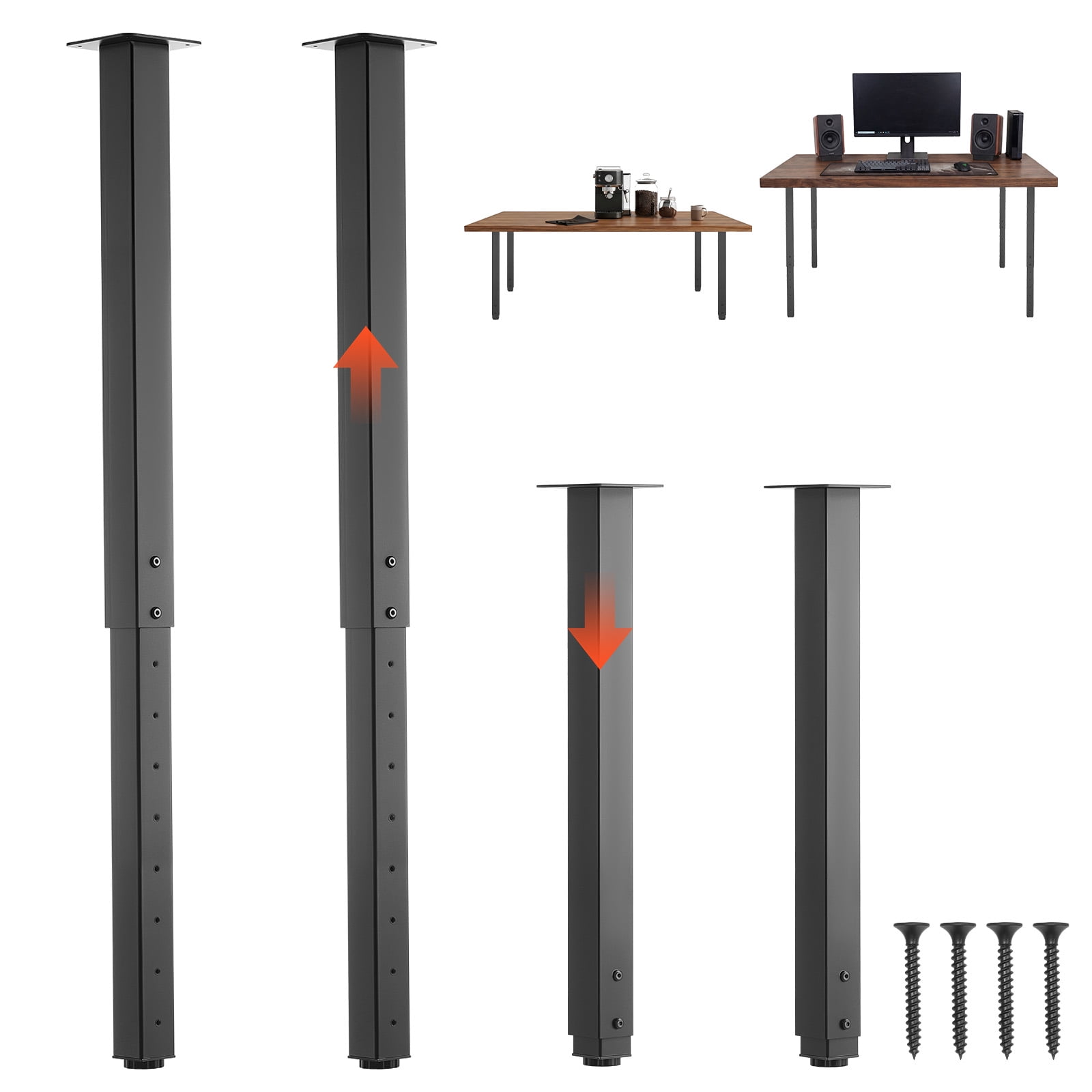 Click here for Vevor Adjustable Table Legs  24-40 In Square Steel... prices