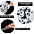 PET Plastic Drawing Painting Stencils Templates Rectangle Tree of Life ...
