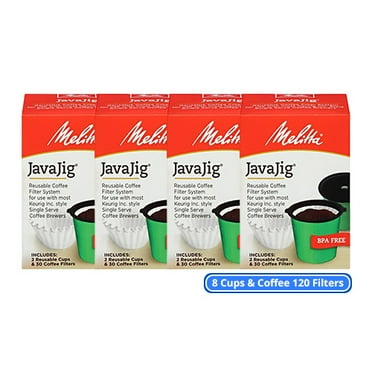 Melitta Java Jig, Single Serve Paper Coffee Filters - 2 Pack - Walmart.com