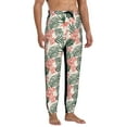 Balery Lilies Flowers Pattern Joggers For Men Athletic Workout