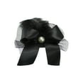 Nicky Bigs Novelties Mini Top Hat Fascinator with Pearl Stud On Hair ...