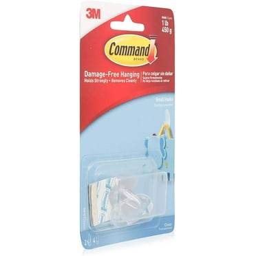 3M Command Large Hook Metal 4-1/8 in. L - Walmart.com