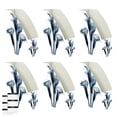 Arum Lilies 3 Pack Magazine File Holders Desktop File Organizer ...