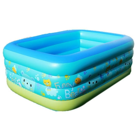 Portable Swimming Pool Kids Children Thicken Family Inflatable Swimming ...