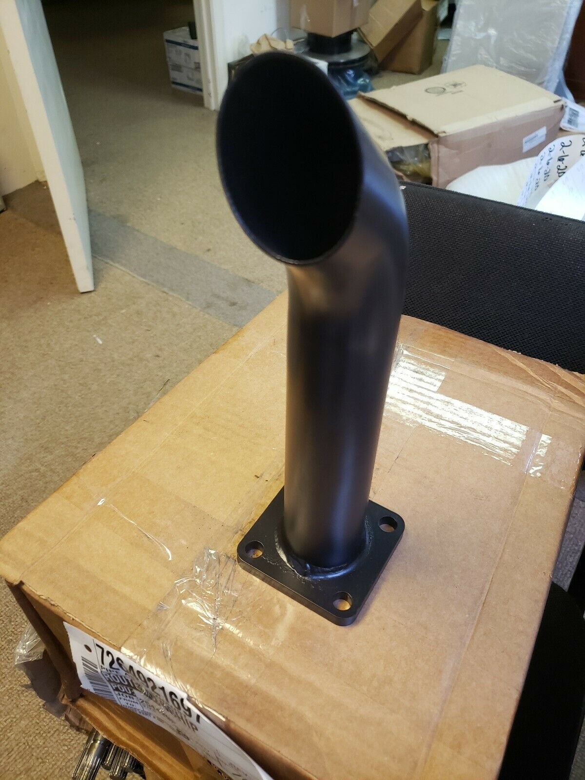 CATERPILLAR 12 INCH STEEL EXHAUST PIPE / STACK, MOUNTABLE, 492-1687 ...